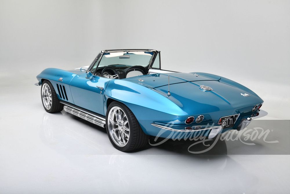 Custom 1966 Corvette Convertible Sells for $250k at Barrett Jackson