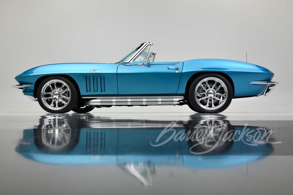 Custom 1966 Corvette Convertible Sells for $250k at Barrett Jackson
