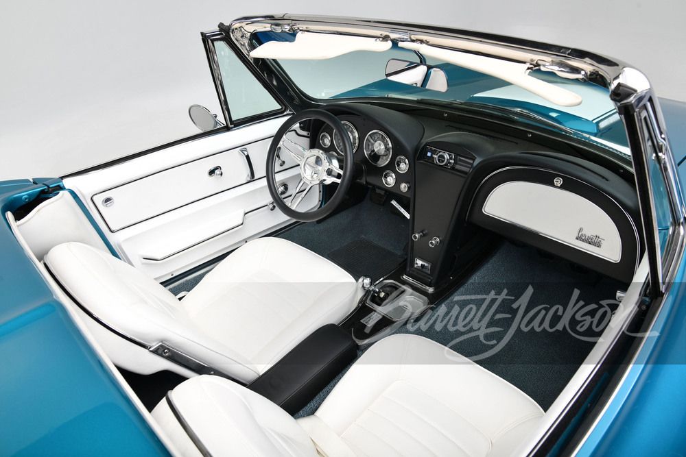 Custom 1966 Corvette Convertible Sells for $250k at Barrett Jackson