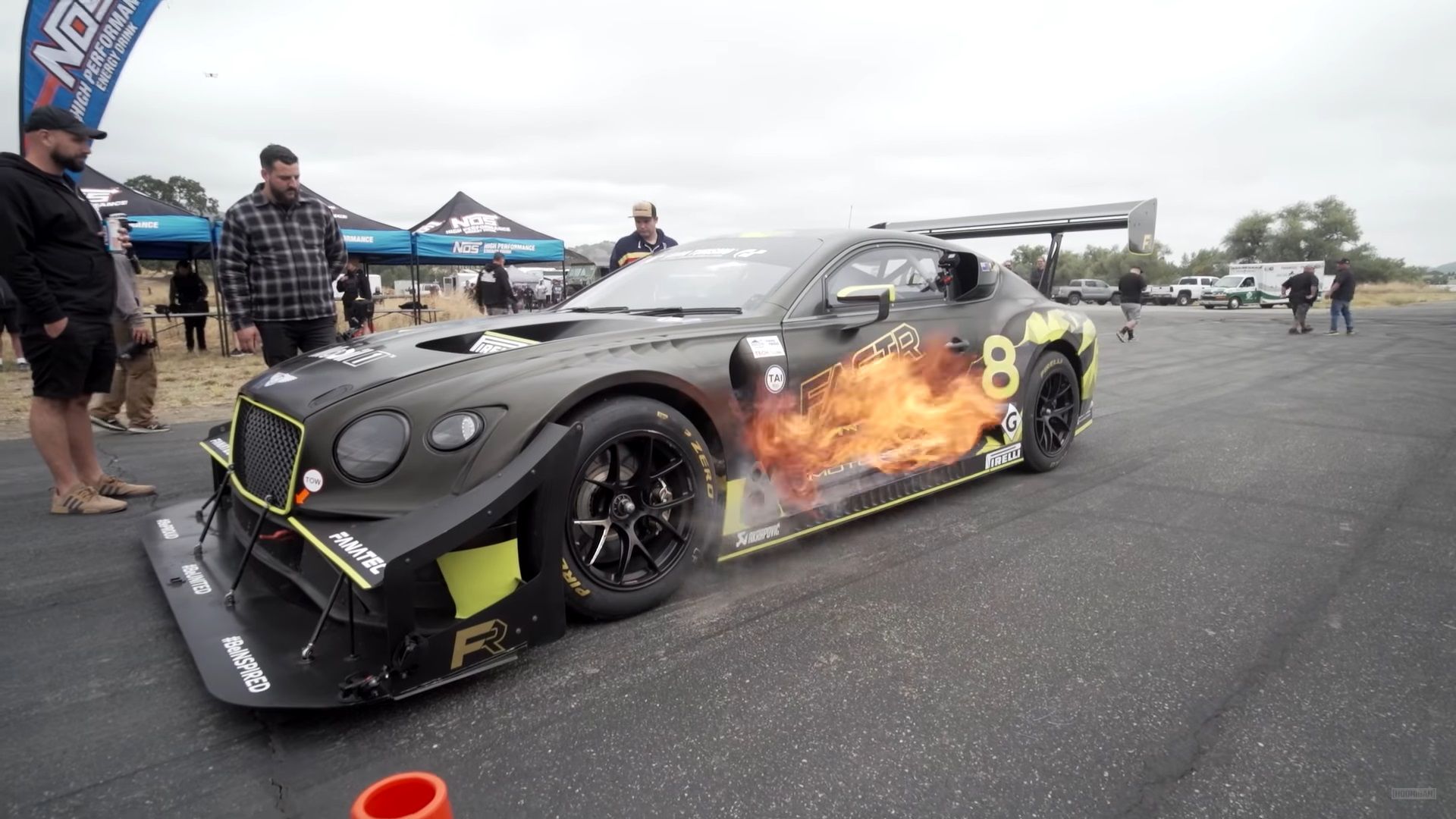 Drag Race: 850 Hp Bentley Continental GT Pikes Peak vs 600 Hp Honda ...