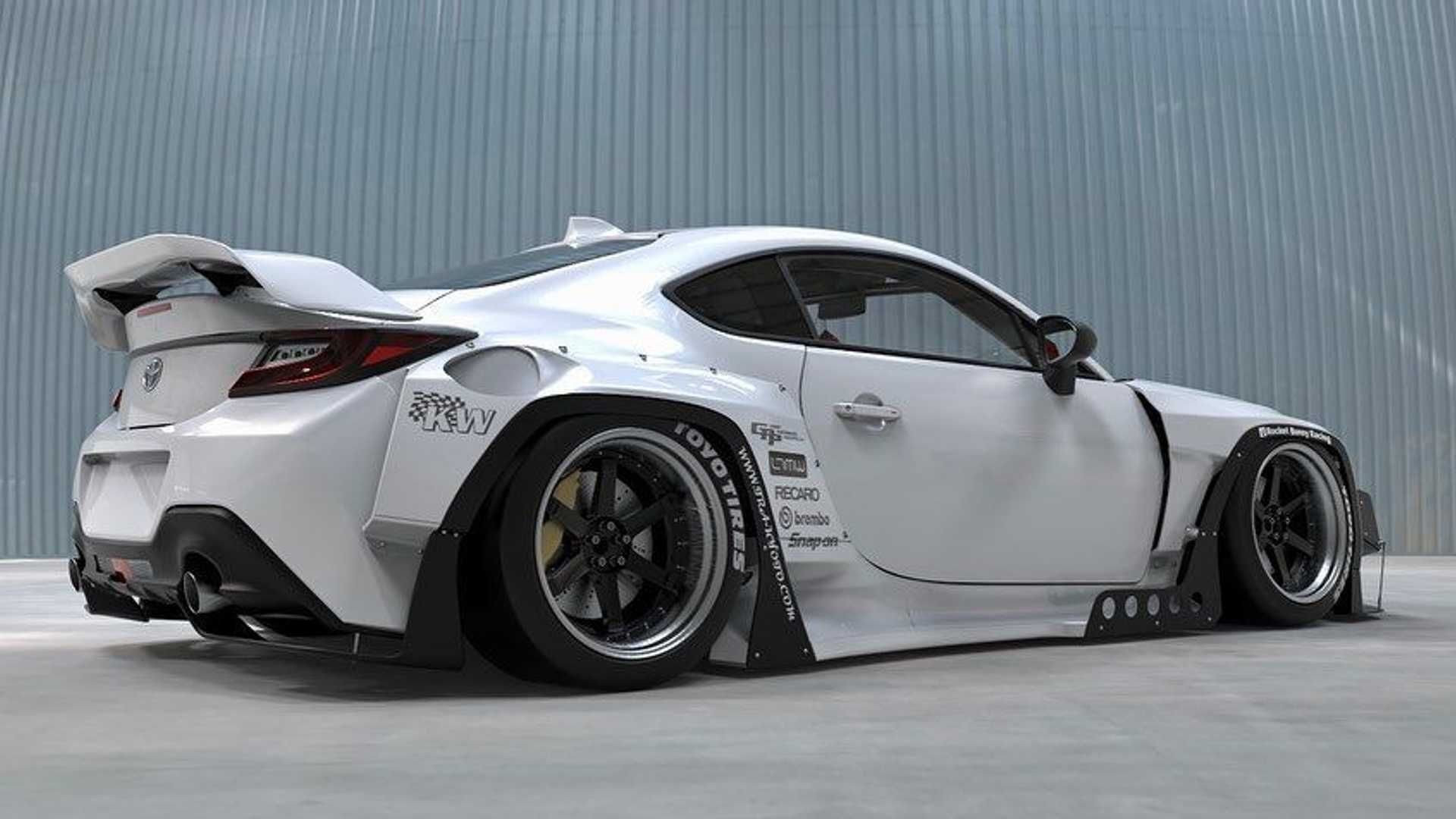 Rocket Bunny's New Body Kit Makes The Toyota 86 Look Very Angry