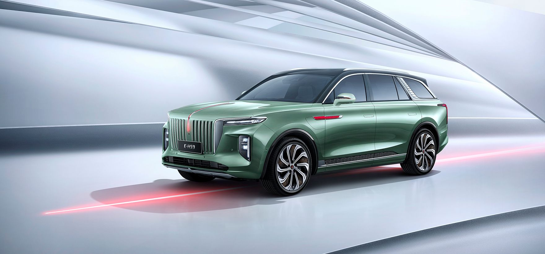 The 2021 Hongqi E-HS9 Looks Like The Rolls Royce Cullinan's Chinese Cousin
