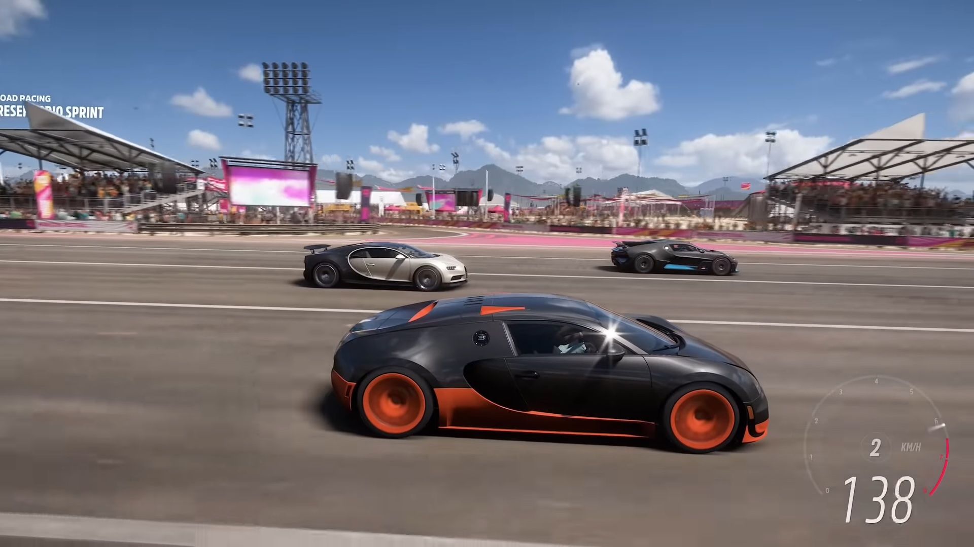 Bugatti Divo Races Chiron And Veyron SS In Forza Horizon 5