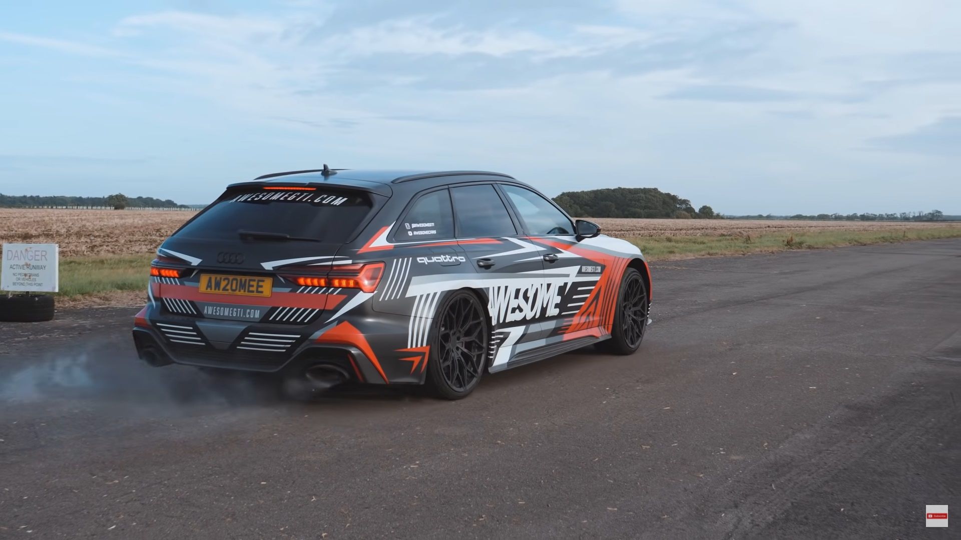 Here's How Much Quicker The Audi RS6 Avant Is After A Tune And An Intake