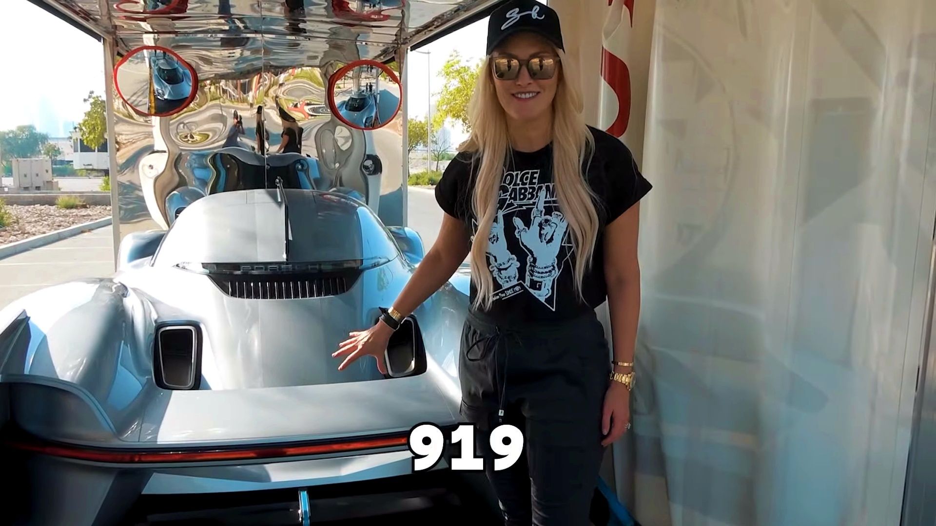 Supercar Blondie Checks Out The Only Street Legal Porsche 919 In Existence