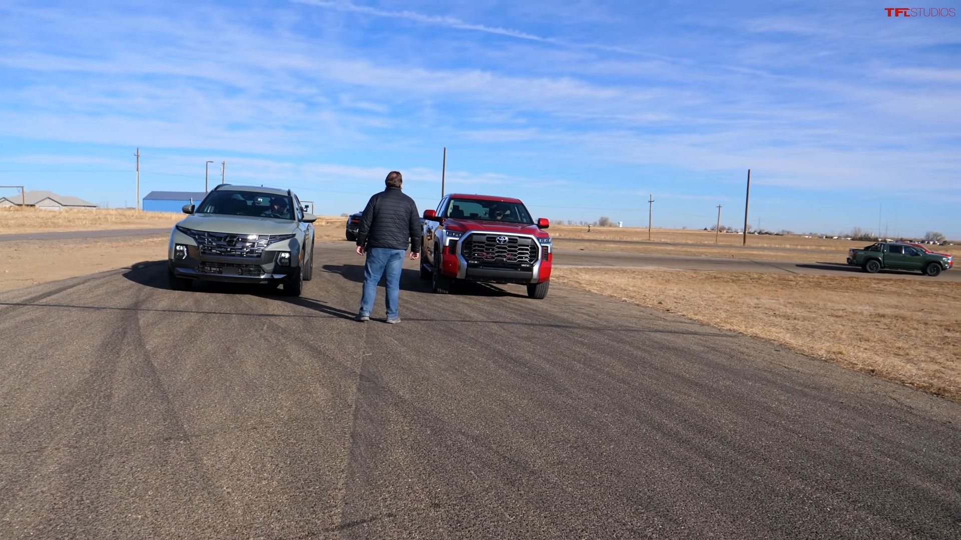 Watch Five Pickup Trucks Try To Invoke The Usain Bolt Spirit In Them In ...