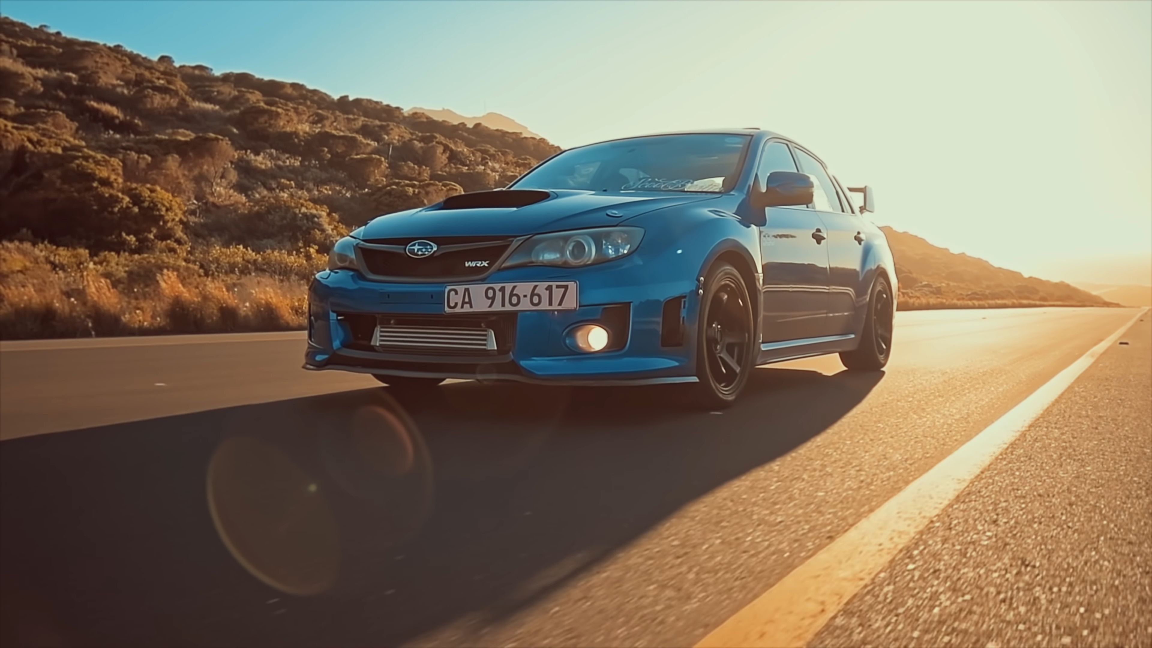 This V-8-Swapped Twin-Turbo Subaru STI Is One Of a Kind
