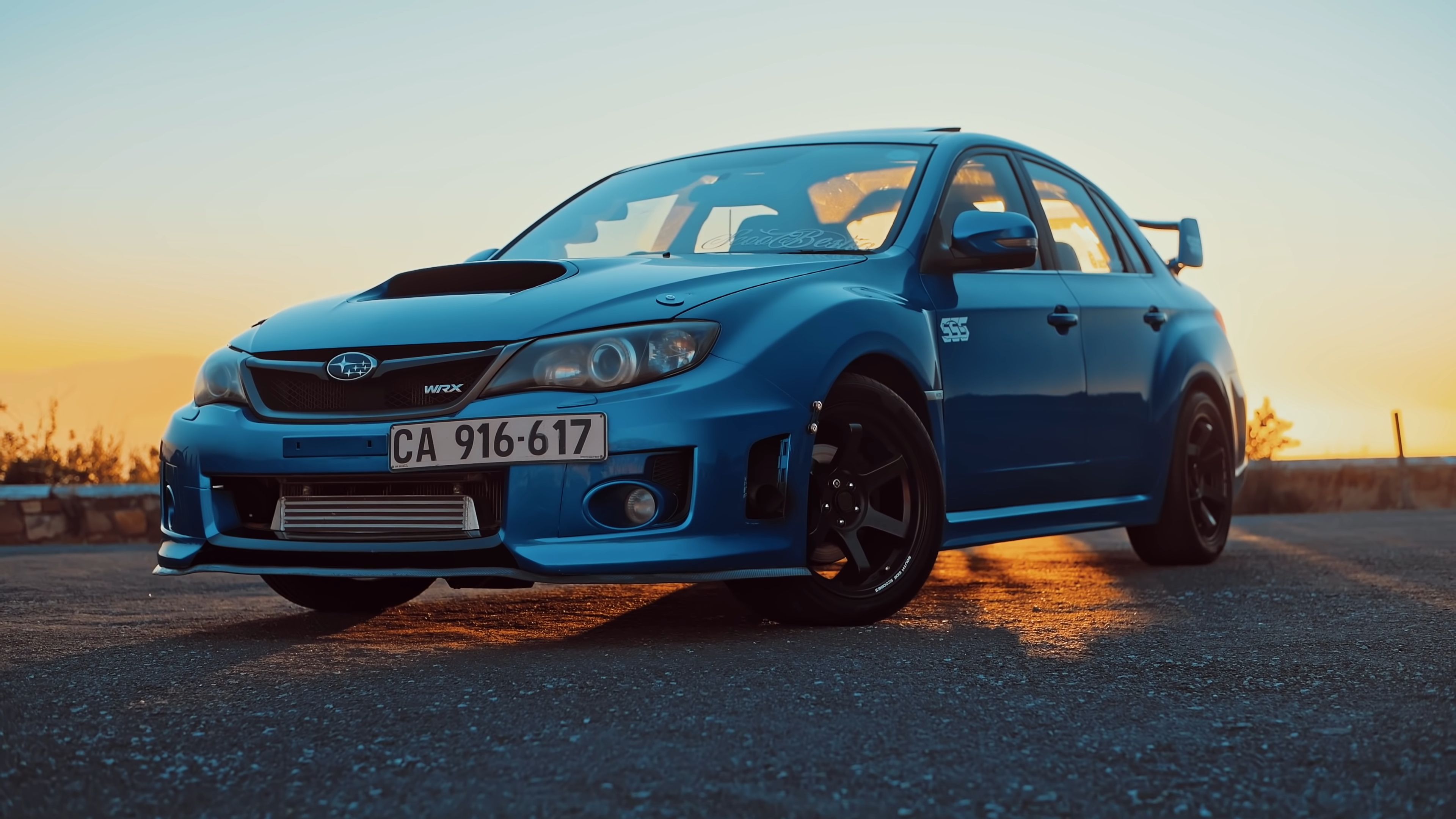 This V-8-Swapped Twin-Turbo Subaru STI Is One Of a Kind