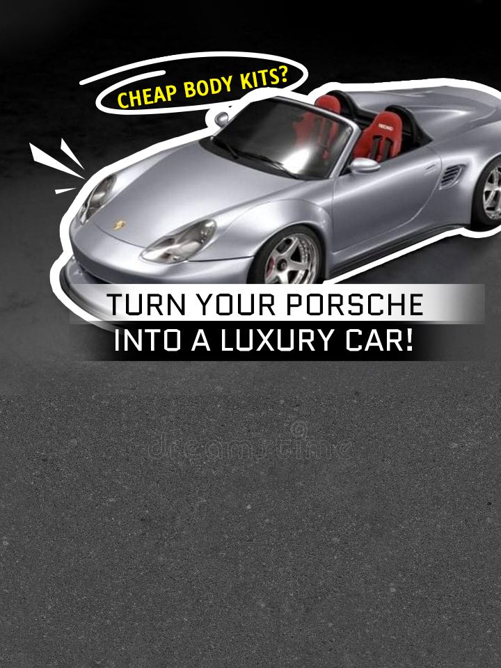 You can make a cheap Porsche look insanely expensive with this body kit.