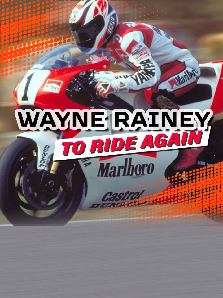 29 years after his paralysing crash, Wayne Rainey To Ride again