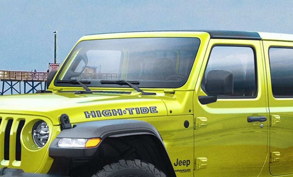 Jeep's New Wrangler High Tide And Beach Is Ready For Some Sun