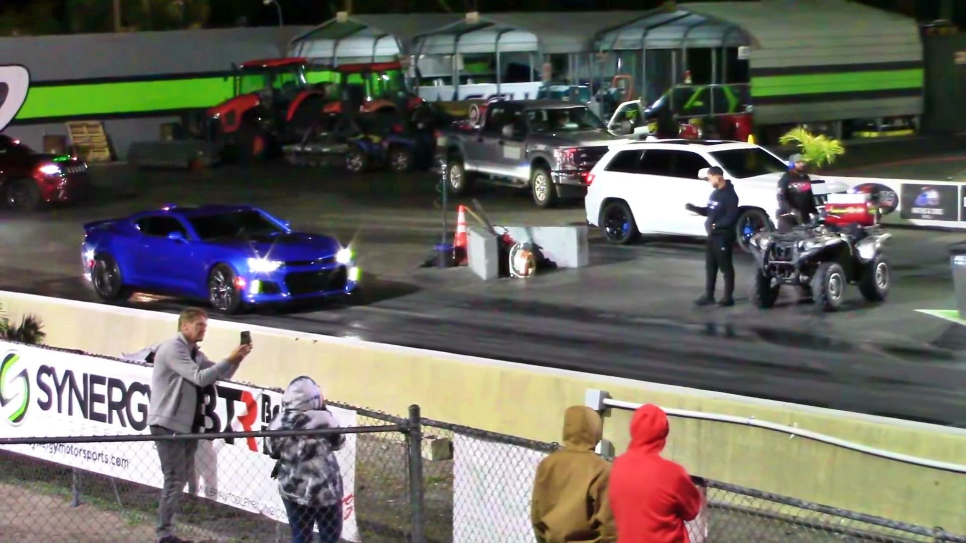 Watch This 10-second Trackhawk Blow Muscle Cars To Dust