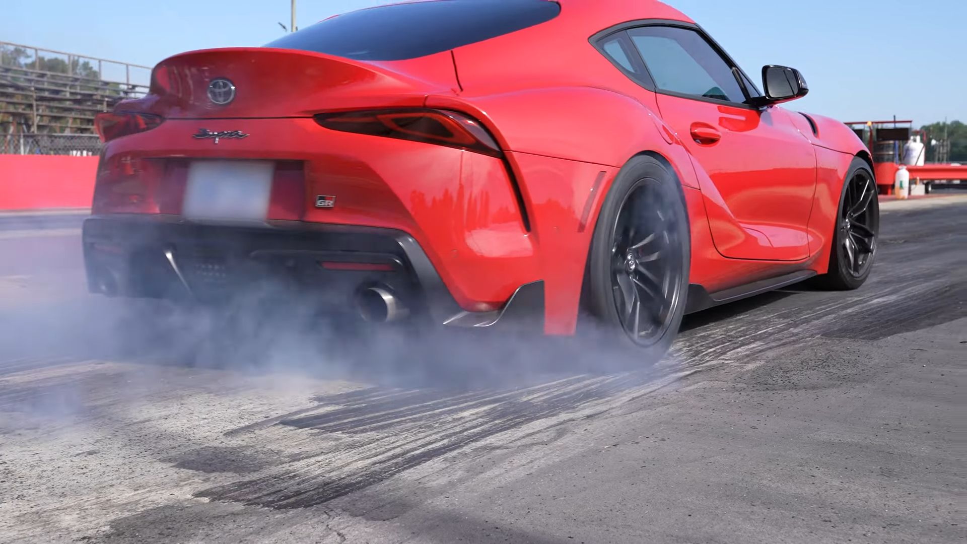 Here's How Much Faster A Toyota GR Supra Is With Just an ECU Tune And ...