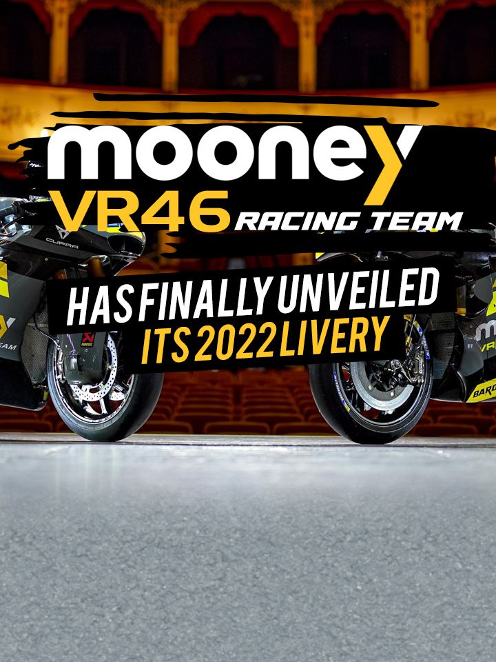 MotoGP: Mooney VR46 Racing Team Unveil A Striking New Livery For 2022