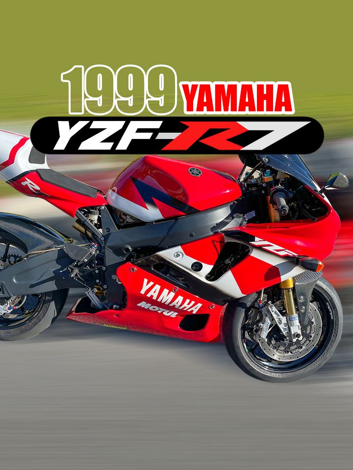Old Is Gold: An OG ‘99 Yamaha YZF-R7 Is Up For Grabs At Iconic ...