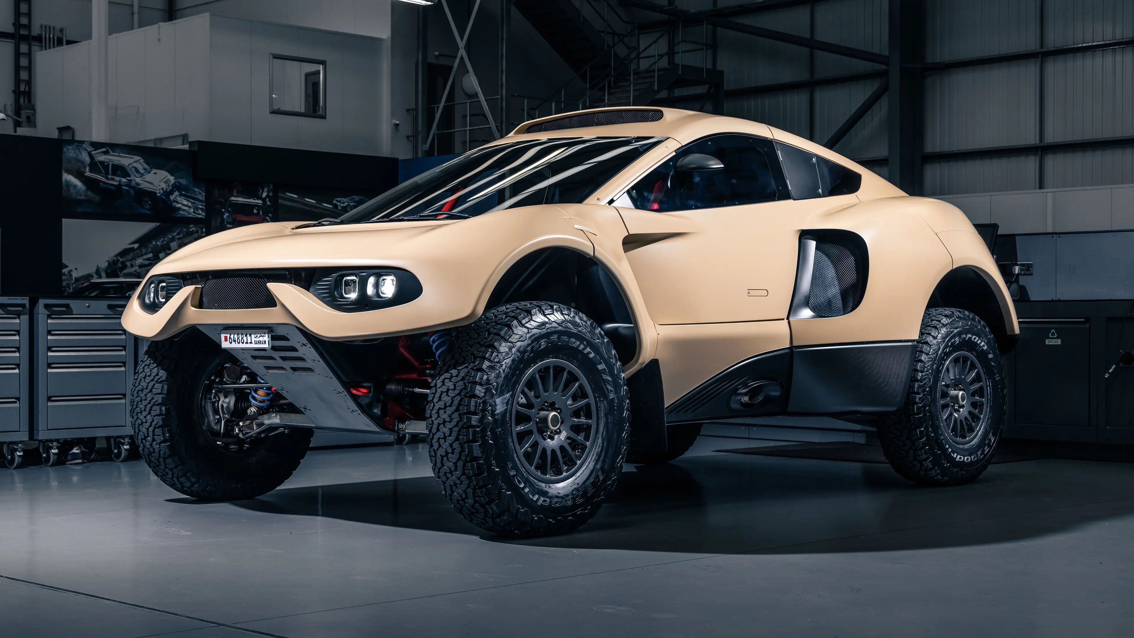 Prodrive Hunter Revealed As A Road-Going Ferrari of the Desert