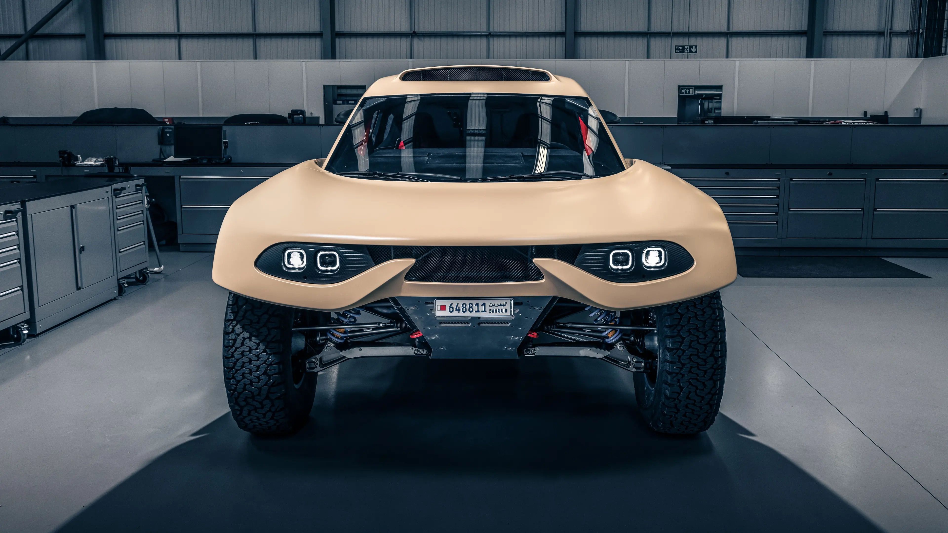 Prodrive Hunter Revealed As A Road-Going Ferrari of the Desert