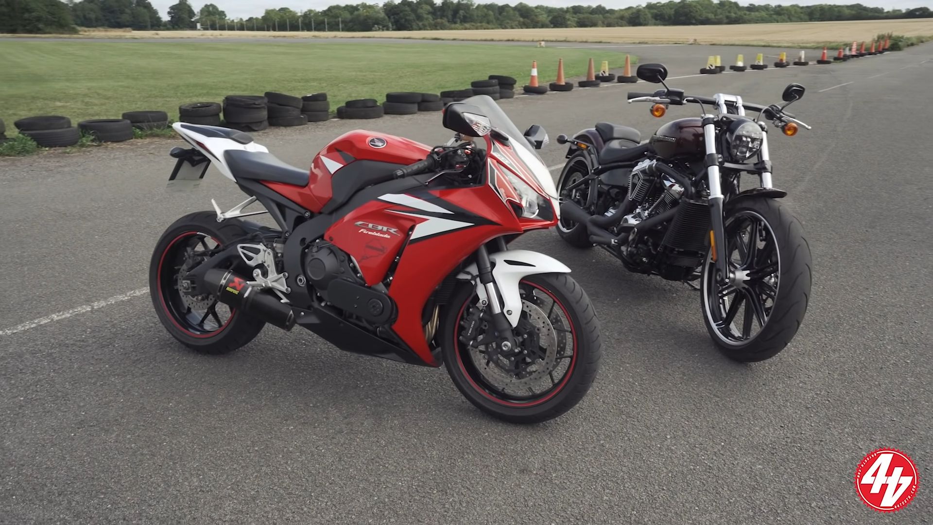 Drag Race: Watch A Supercharged Harley-Davidson Give A Supercharged ...