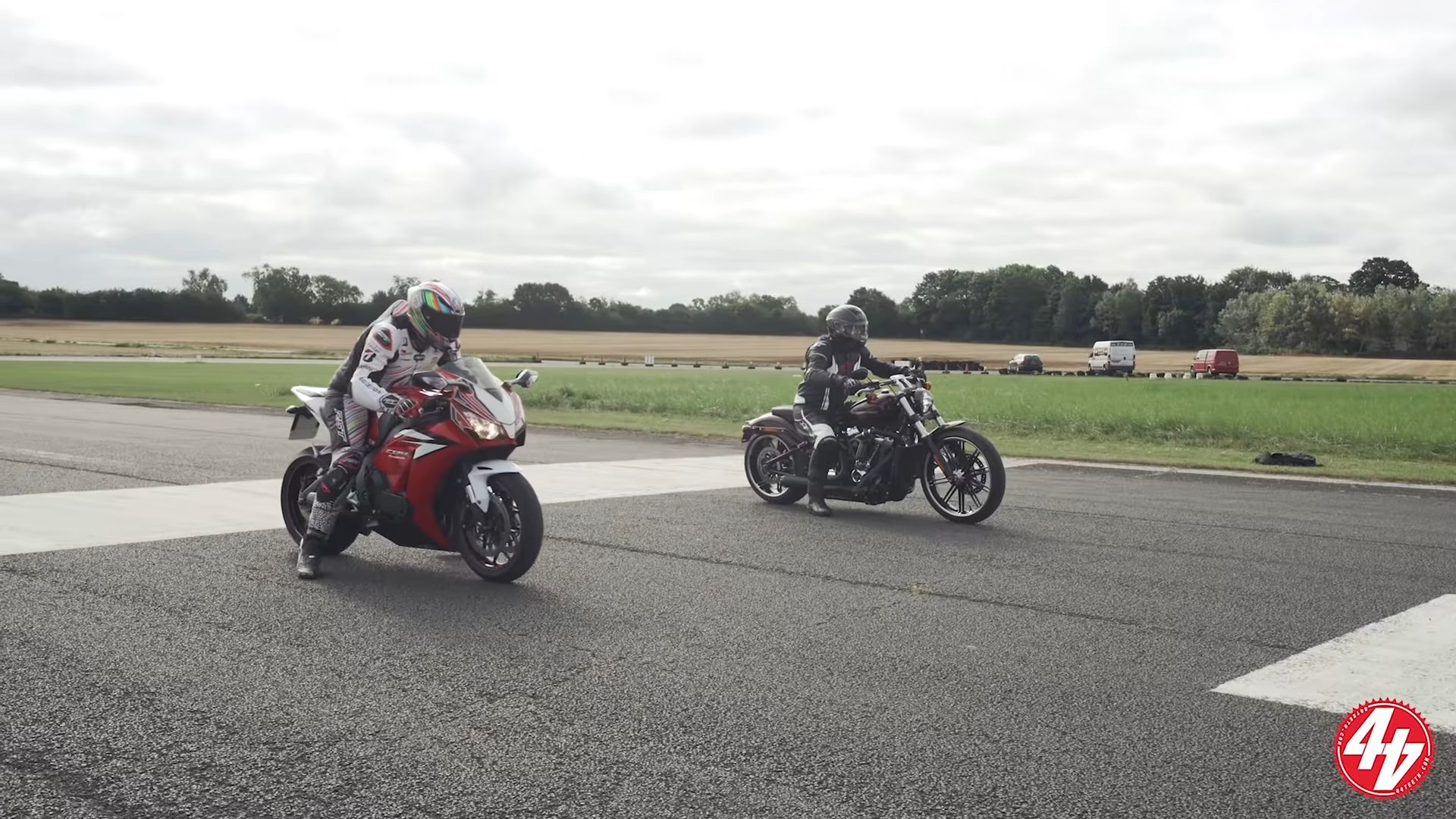 Drag Race: Watch A Supercharged Harley-Davidson Give A Supercharged ...