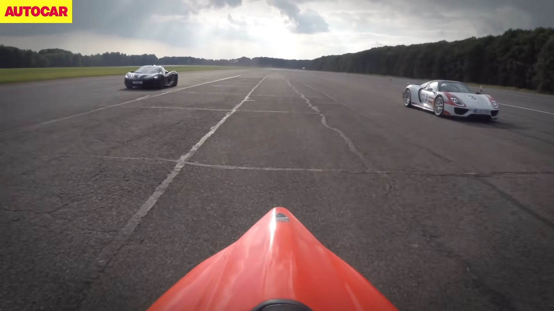 Superbike vs Supercars: Watch A Ducati Challenge A Porsche And A ...