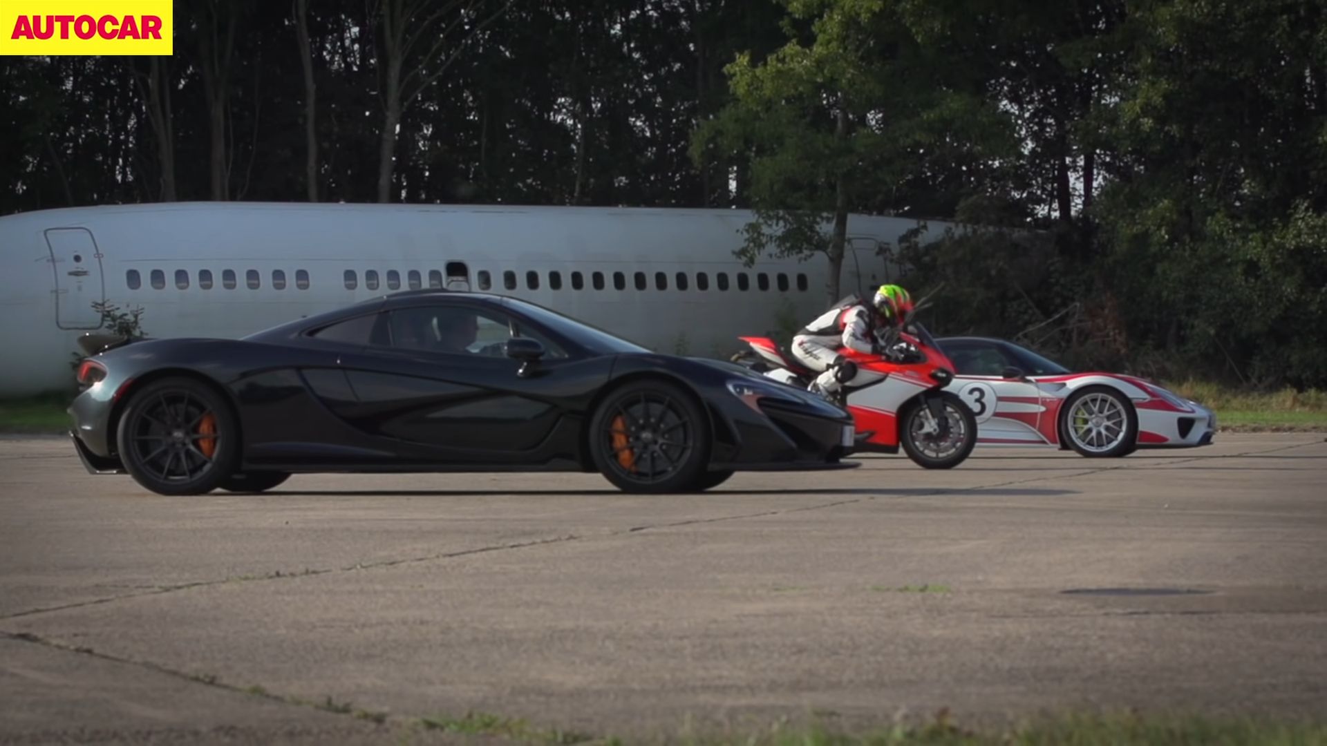 Superbike vs Supercars: Watch A Ducati Challenge A Porsche And A ...