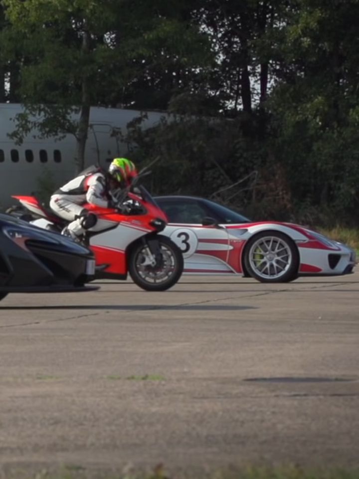 Superbike vs Supercars: Watch A Ducati Challenge A Porsche And A ...