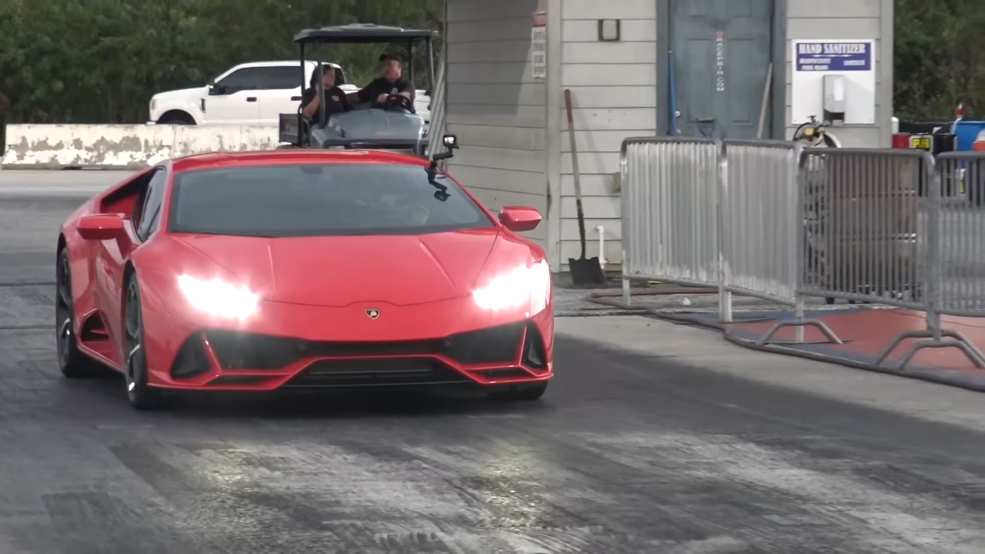 The Lamborghini Huracan EVO Smiles With Tears In Its Eyes As It ...