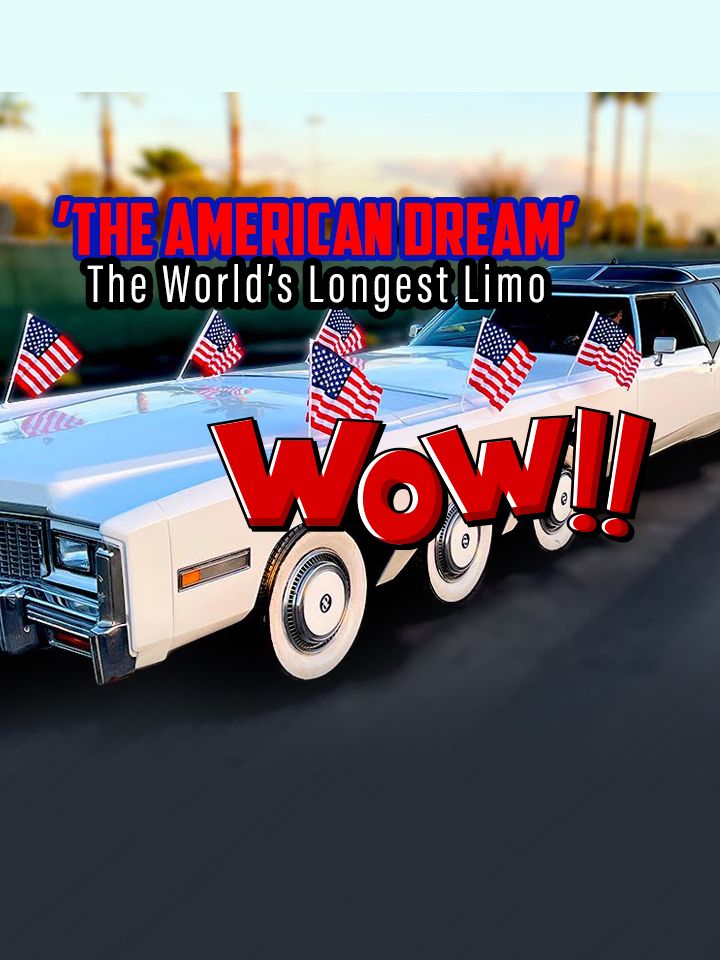 With 26 Wheels And Seating For 75, The 'American Dream' Is Officially ...