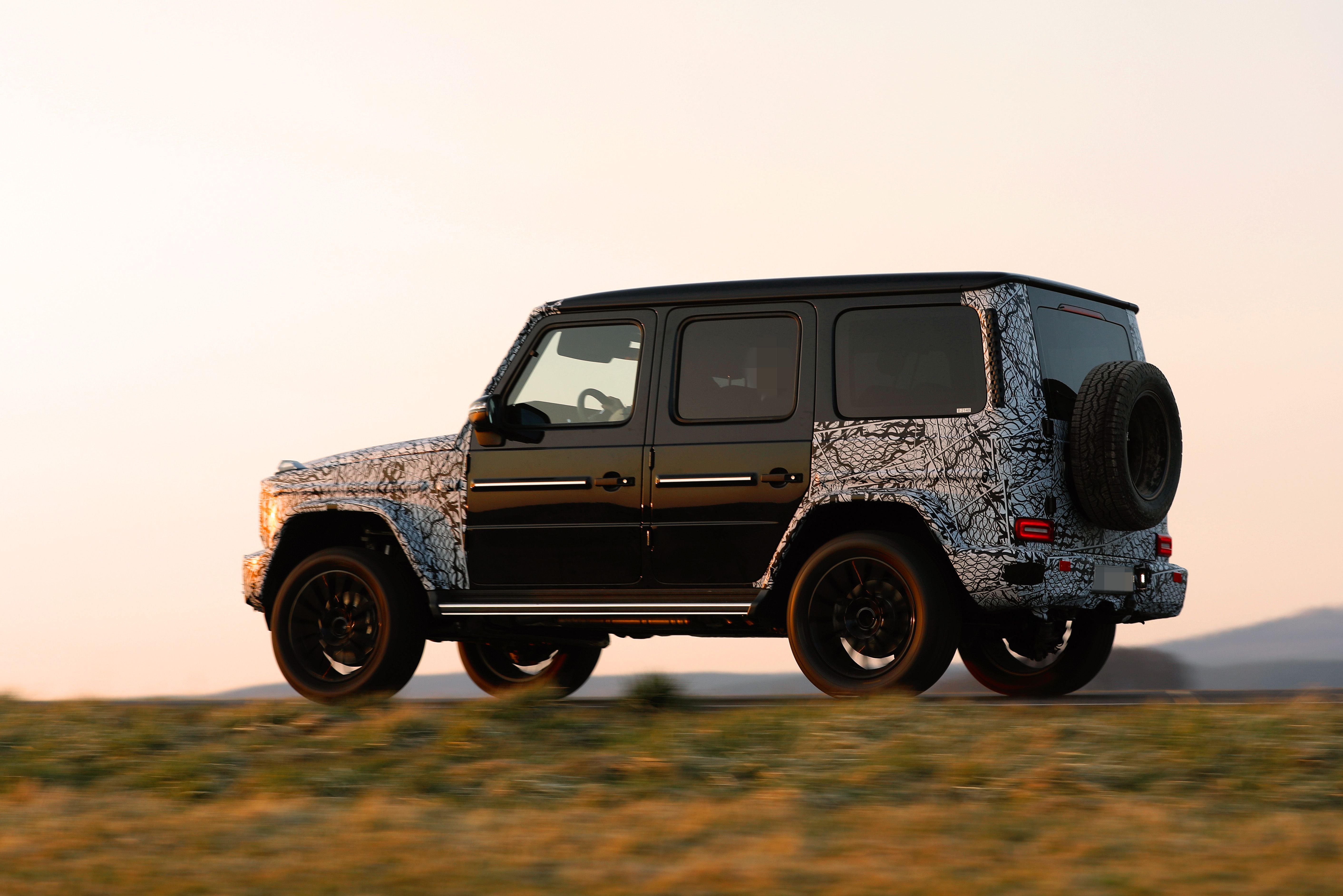 The 2023 Mercedes-Benz G-Class Facelift Looks Amazing In The Sunset
