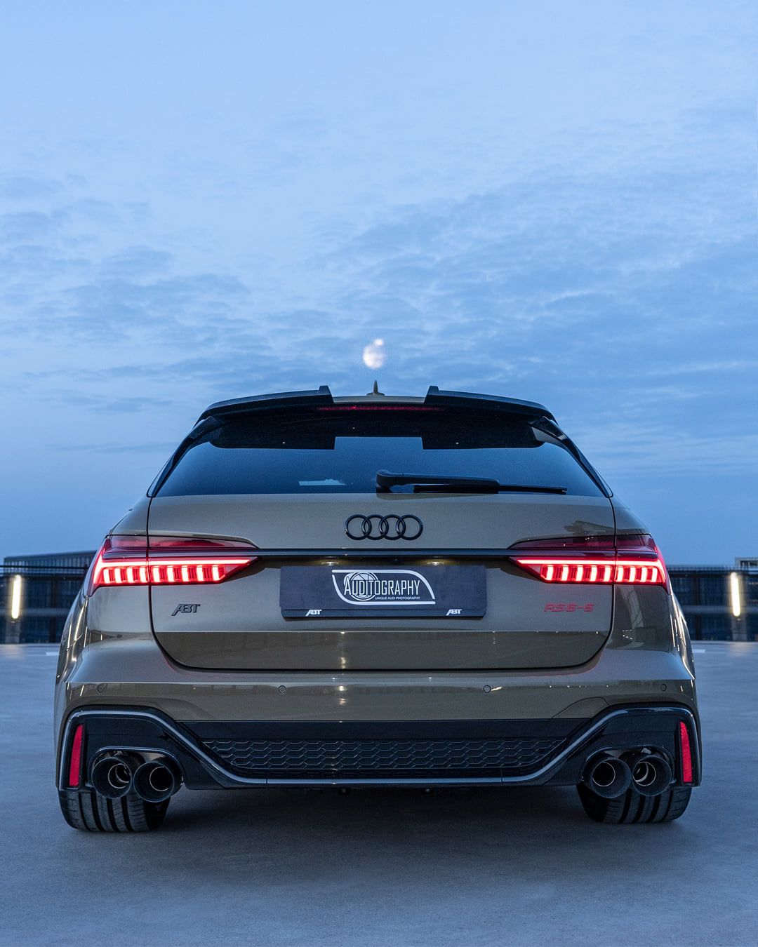 This Audi RS6 Avant Tactical Green by ABT Looks Like A Dream Came True