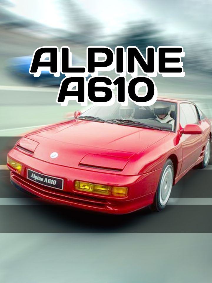 Alpine A610 - Thirty Years of Rear-engined French Goodness