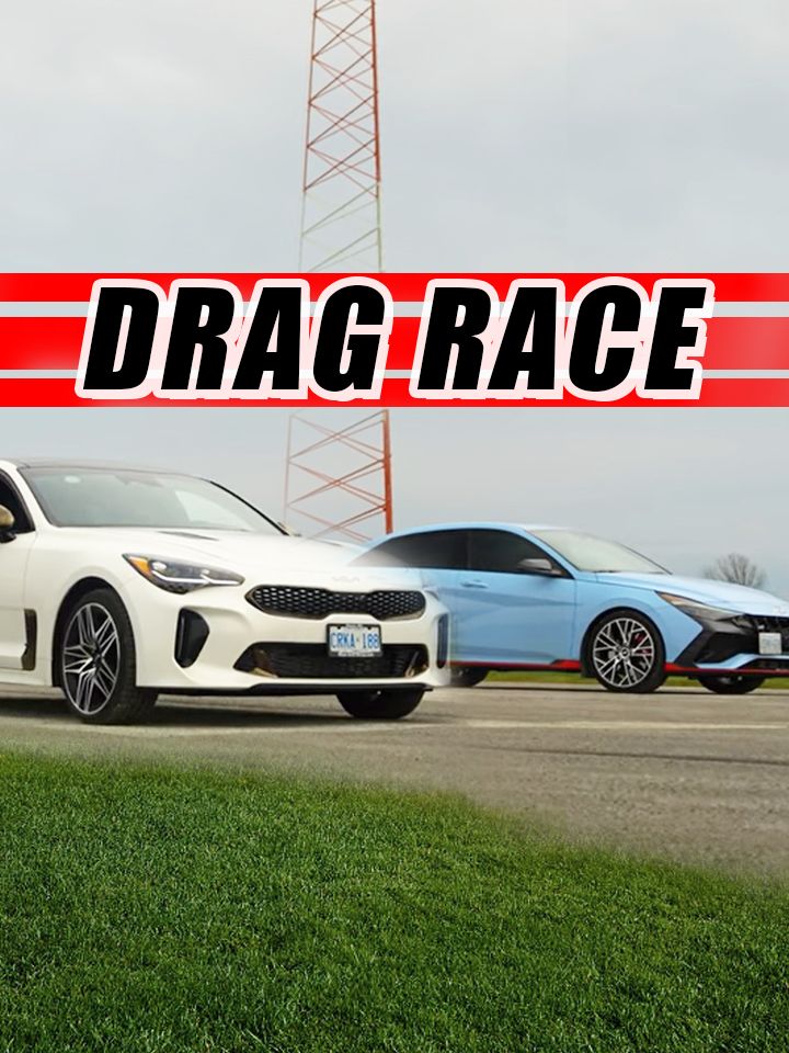 An All-Korean Drag Race: Can The Hyundai Elantra N DCT Give The Kia ...