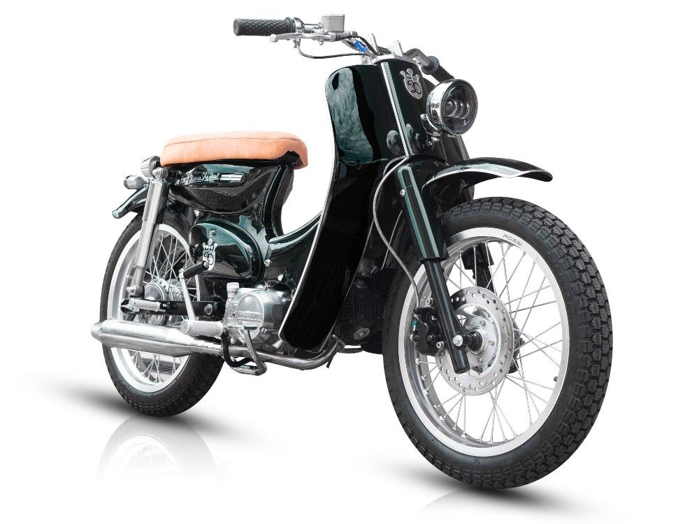 This Custom Honda Cub Is Deep-rooted In Italian Suave