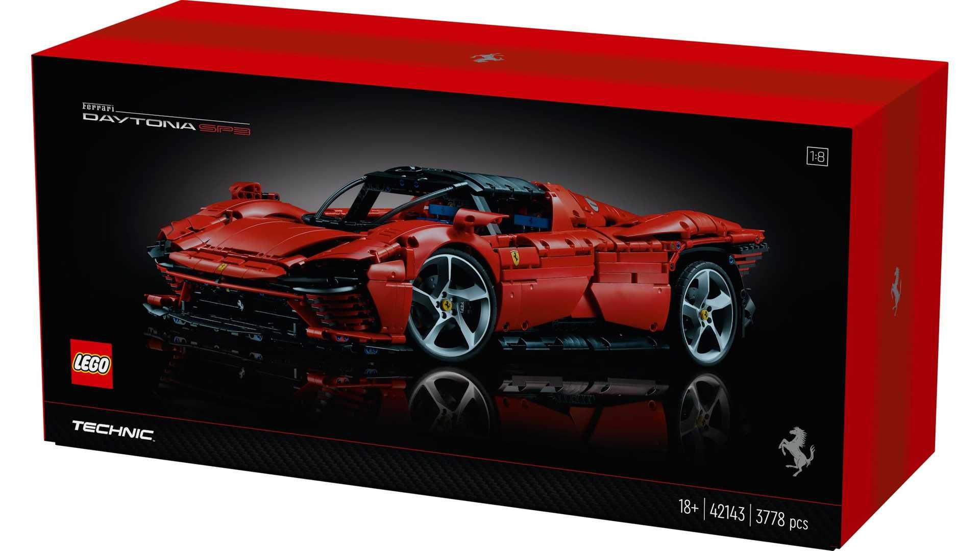 The Ferrari Daytona SP3 Lego Technic Kit is 3,778 Pieces of Pure ...