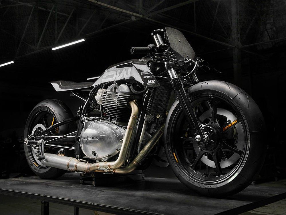 This NOS-Equipped Royal Enfield Continental GT 650 Wouldn't Look Out Of ...