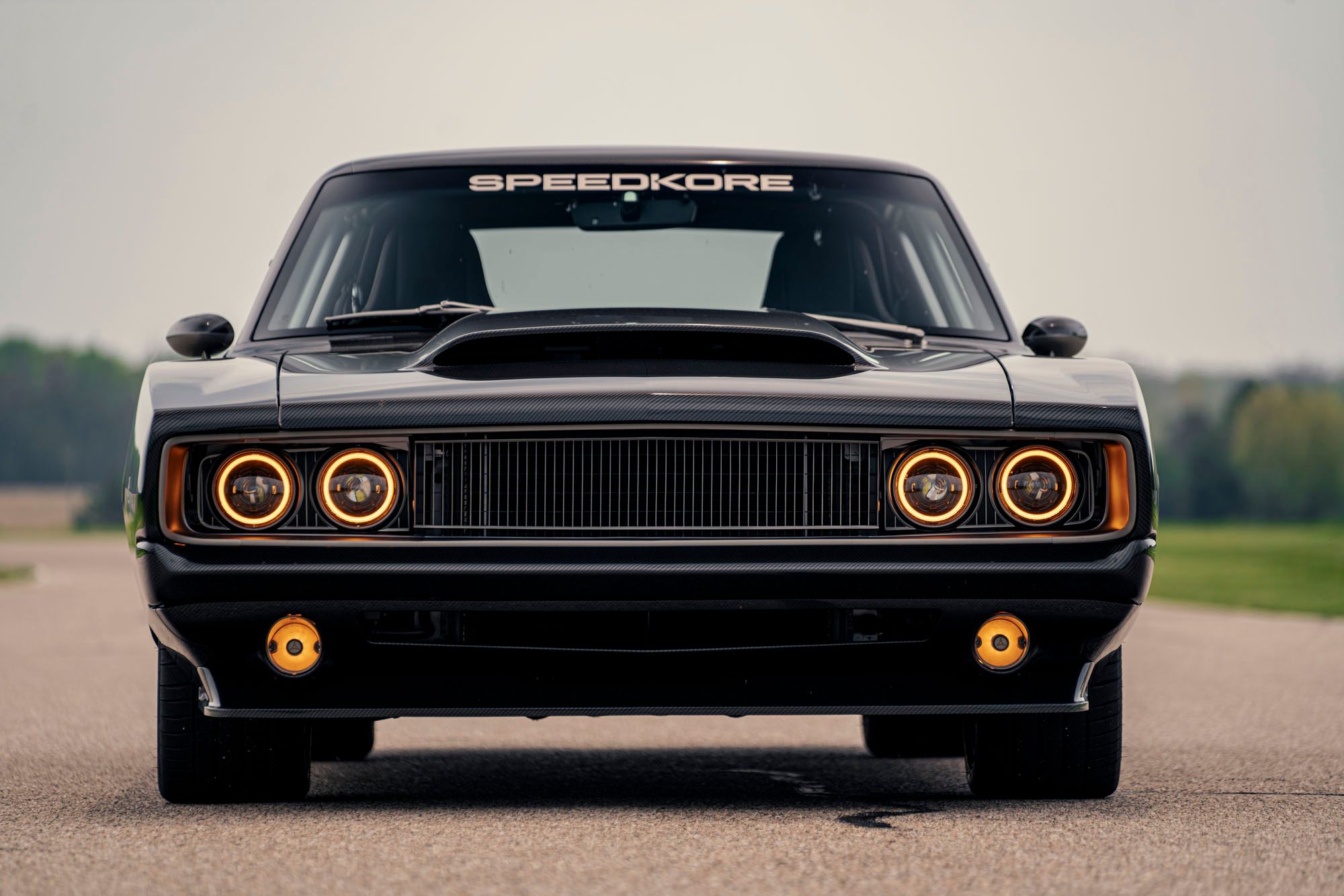 The 'Hellucination' Is A Custom, All-Carbon Dodge Charger That Stays ...