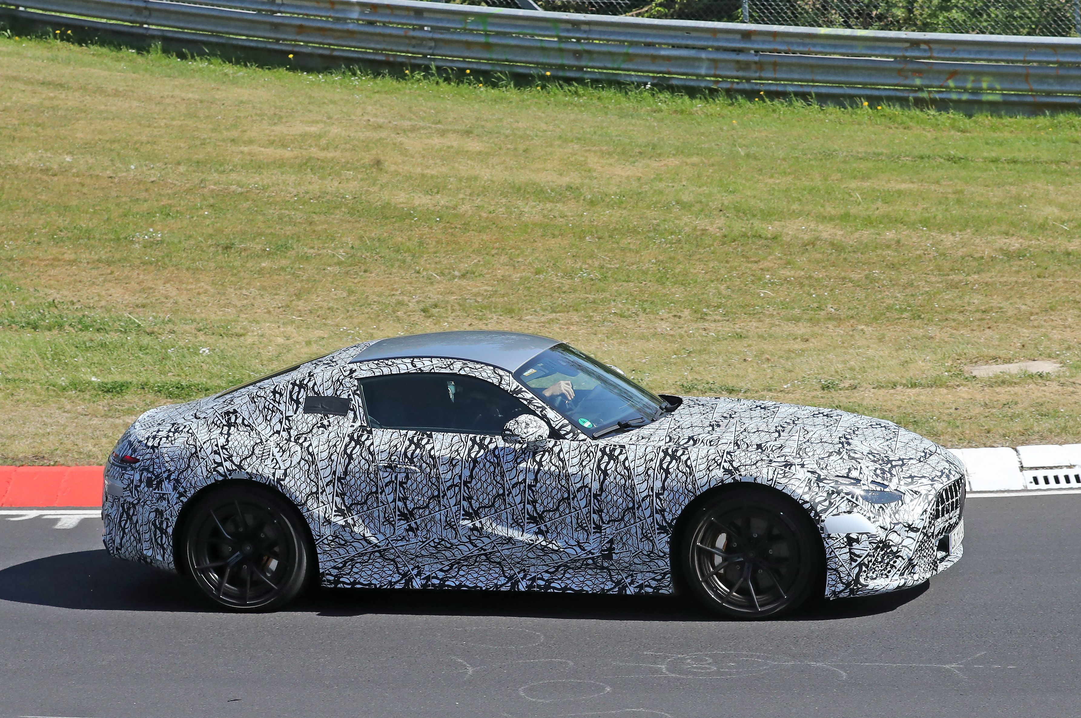 Spy Shots: An Early Look at the 2023 Mercedes-AMG GT