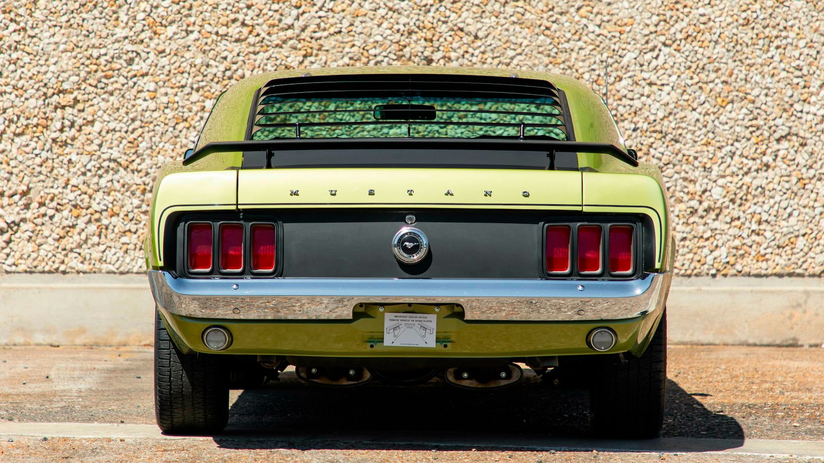This 1970 Ford Mustang Boss 302 Fastback is Peak Muscle Car Goodness