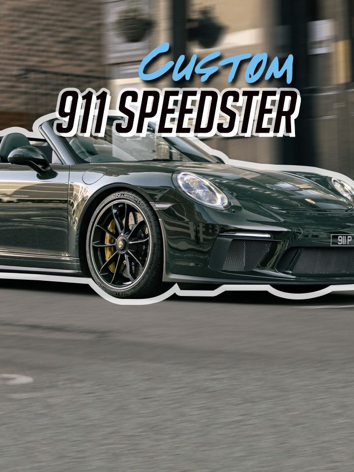 This Custom 911 Speedster Shows What Paint To Sample Is All About