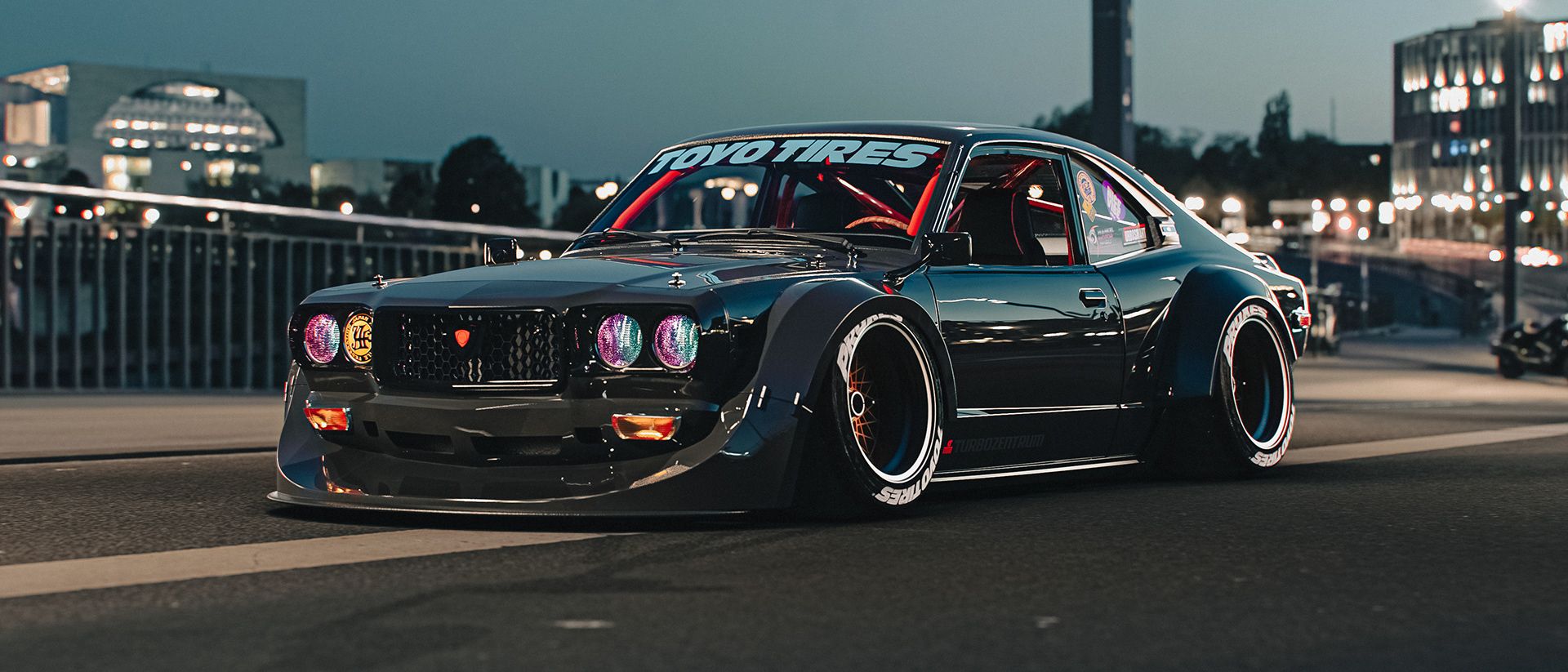 This Mazda RX-3 Widebody Concept is JDM Restomoding Done Right