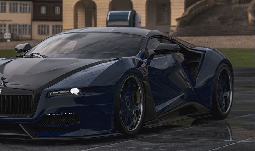 Rendering: A Rolls-Royce Supercar That Doesn't Put Luxury First