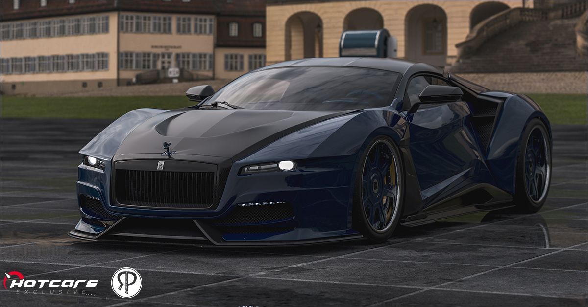 Rendering: A Rolls-Royce Supercar That Doesn't Put Luxury First