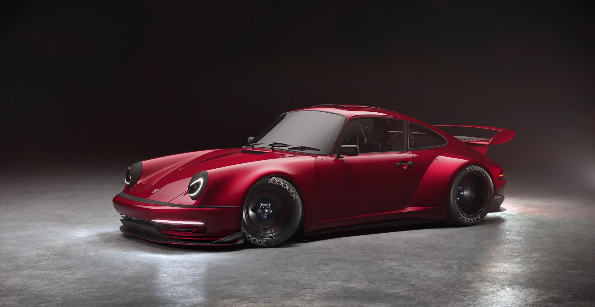 Rendering: This Widebody Porsche 911 Turbo From The 1980s Has Had A ...