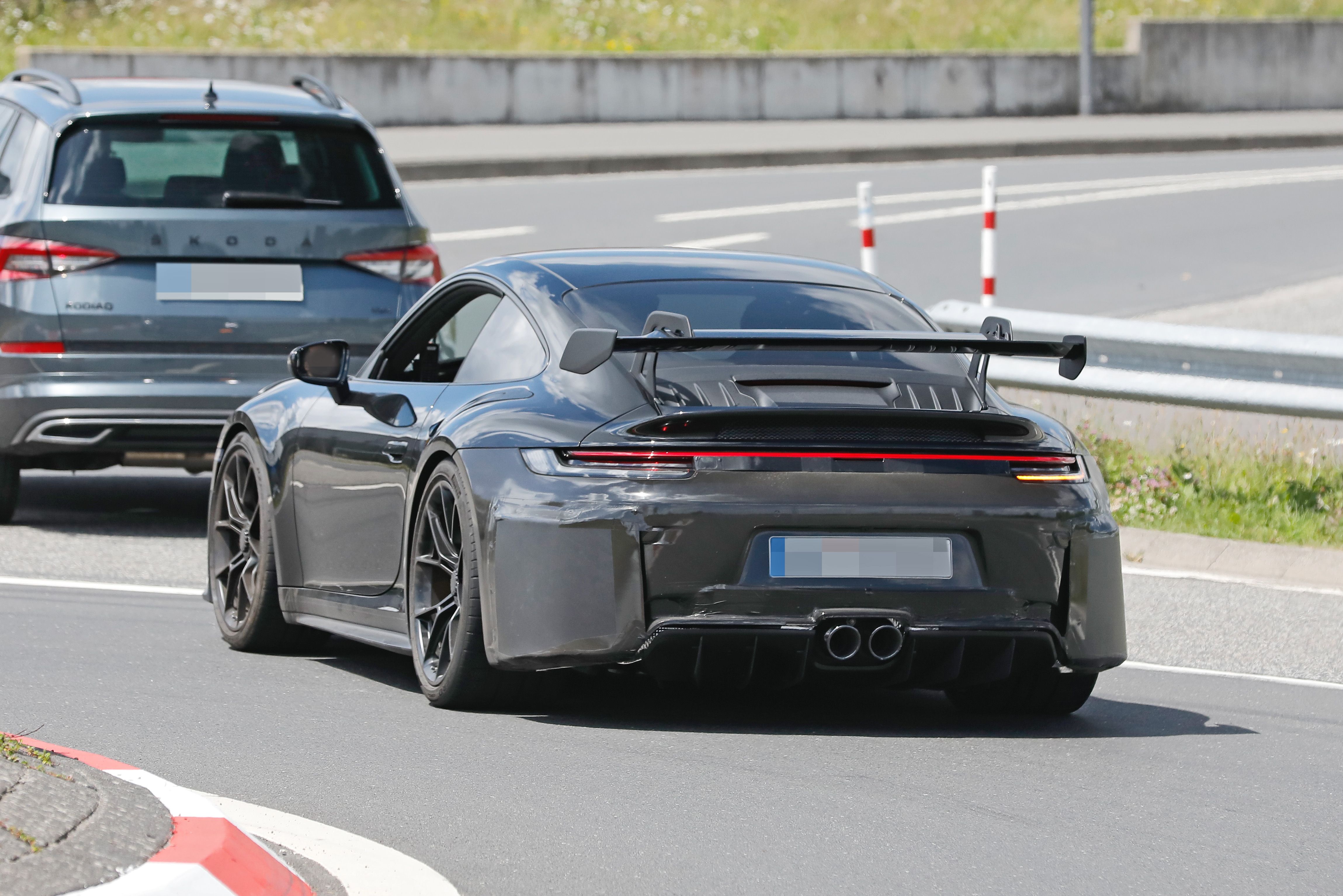 Spy Shots: An Early Look at the 992.2 Porsche 911 GT3