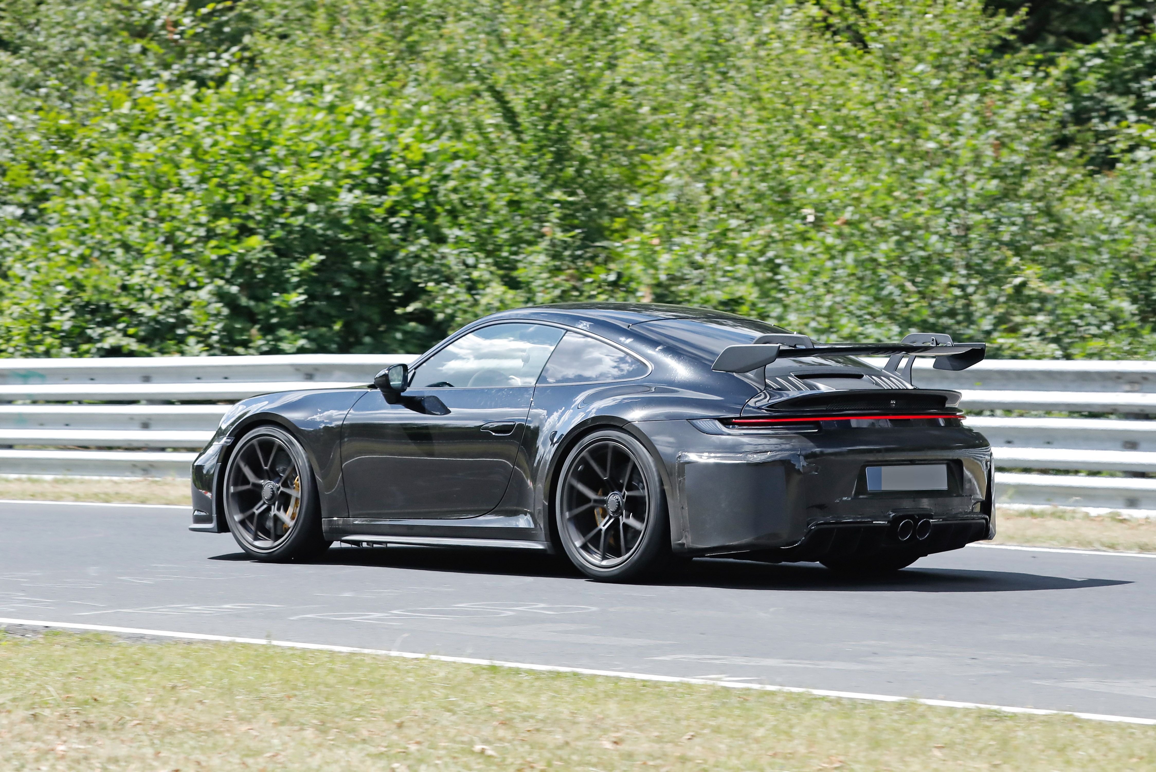Spy Shots An Early Look At The 992 2 Porsche 911 GT3 spy-shots-an-early-look-at-the-992-2-porsche-911-gt3