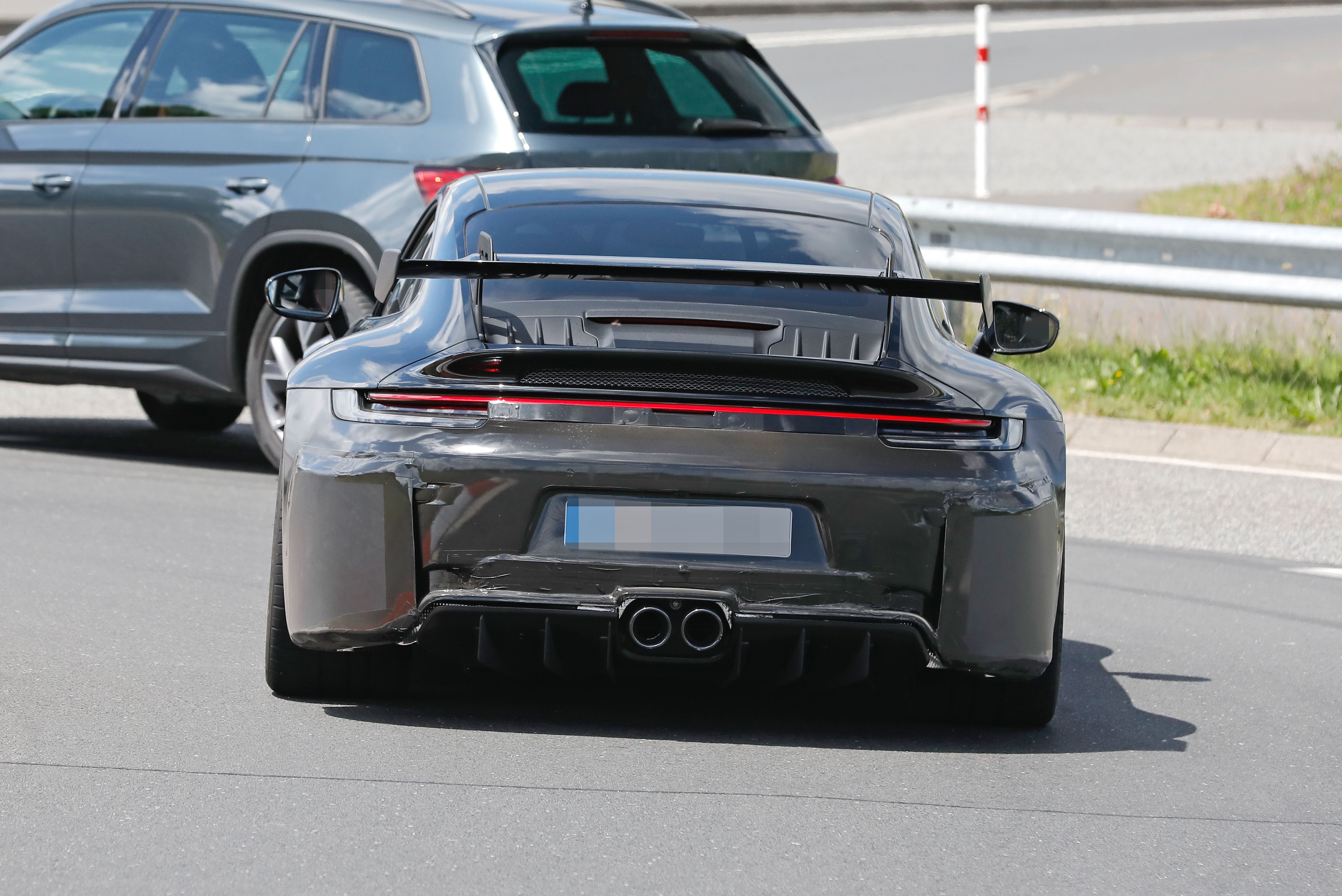 Spy Shots: An Early Look at the 992.2 Porsche 911 GT3