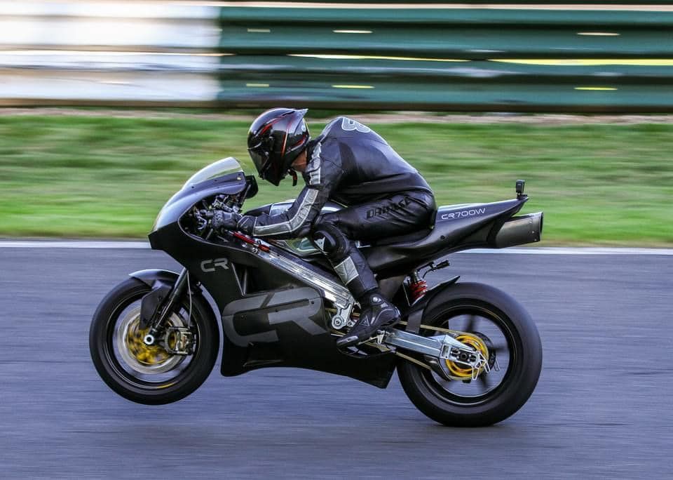 WORLD RECORD: Guy Martin Just Breached 188mph On The Crighton CR700W!