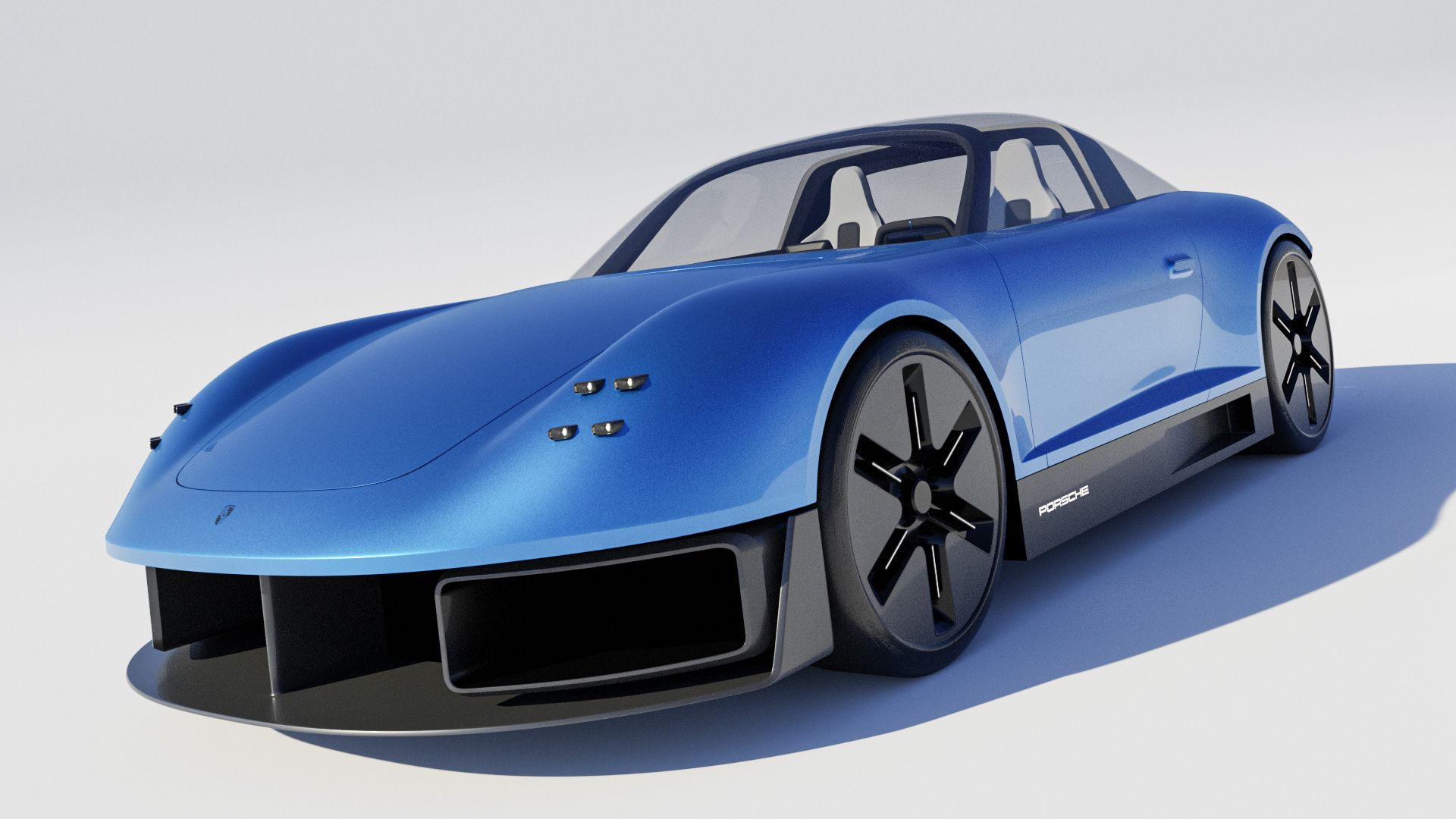 This Concept Rendering Shows What the Iconic Porsche 911 EV Could Look Like