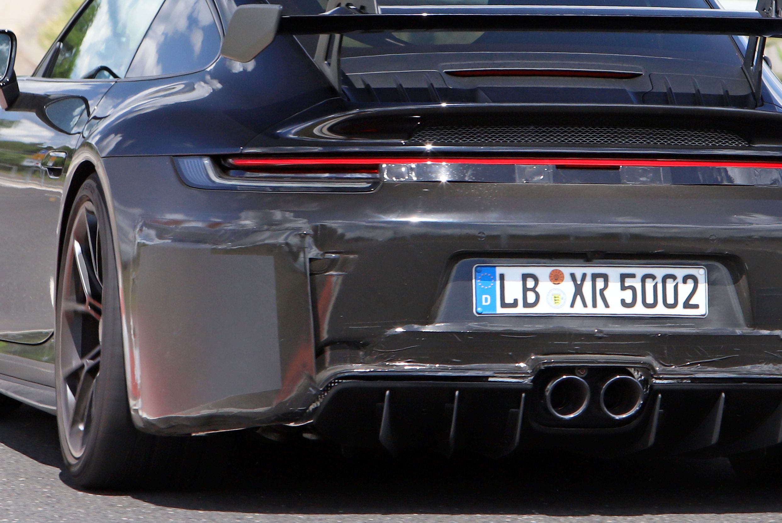 Spy Shots: An Early Look at the 992.2 Porsche 911 GT3