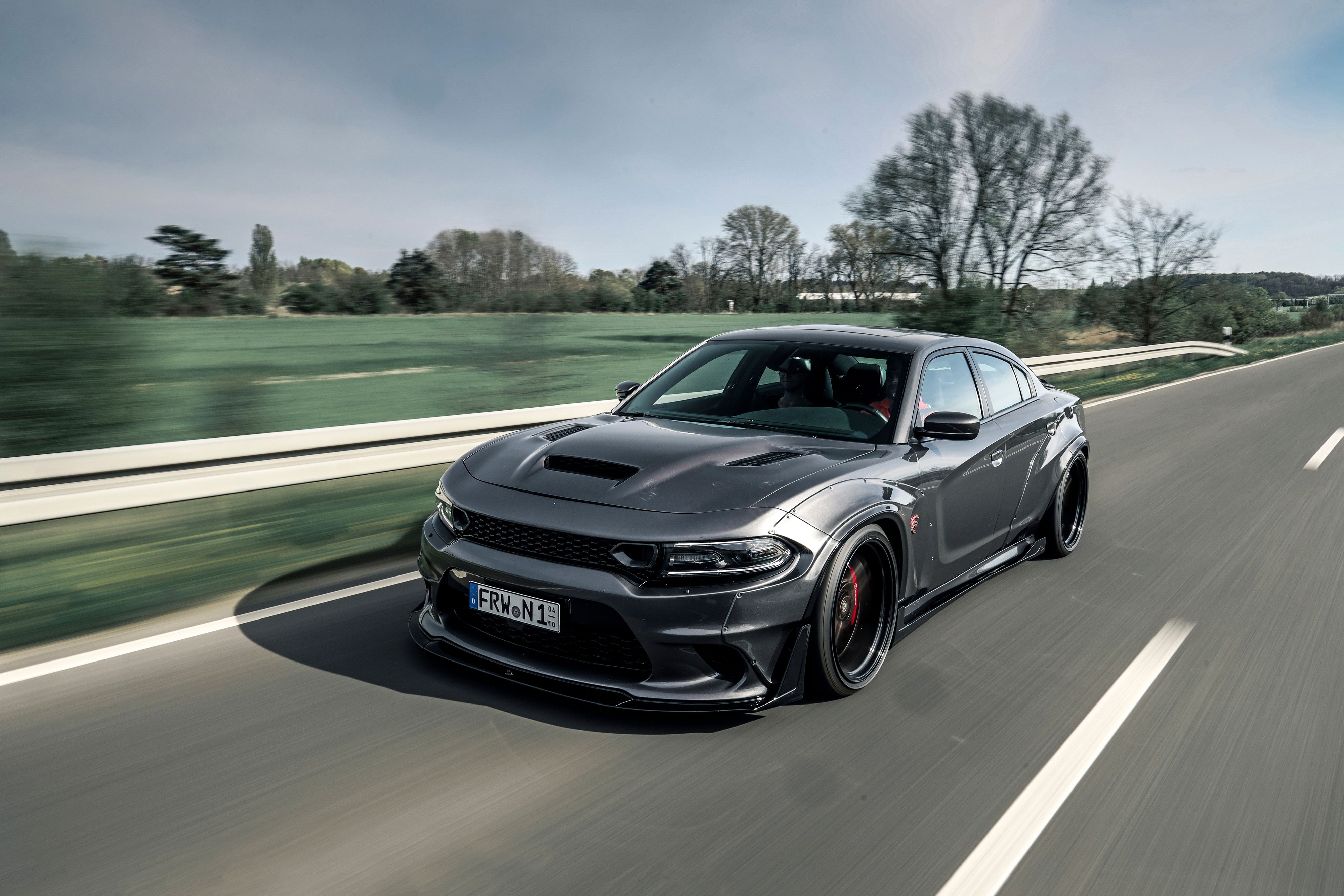 This Supercharged Widebody Charger Hellcat is Downright Insane